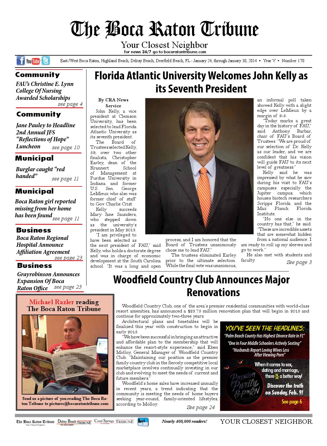 The Boca Raton Tribune ED 170 by The Boca Raton Tribune - Issuu