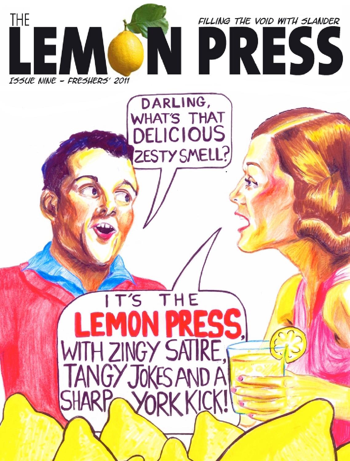 The Lemon Press – Issue 9 by The Lemon Press - Issuu