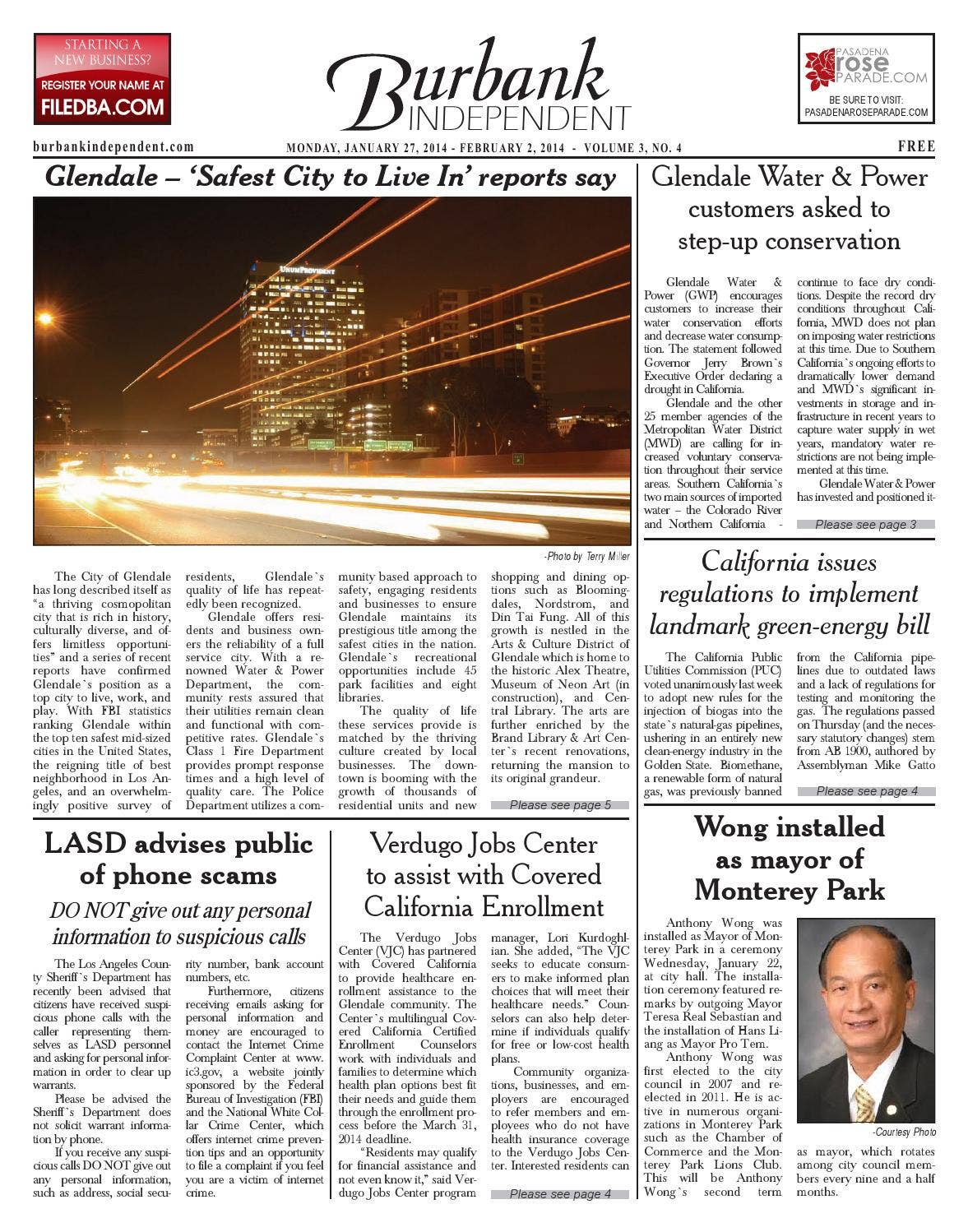 2014 01 27 burbank by Beacon Media News - Issuu