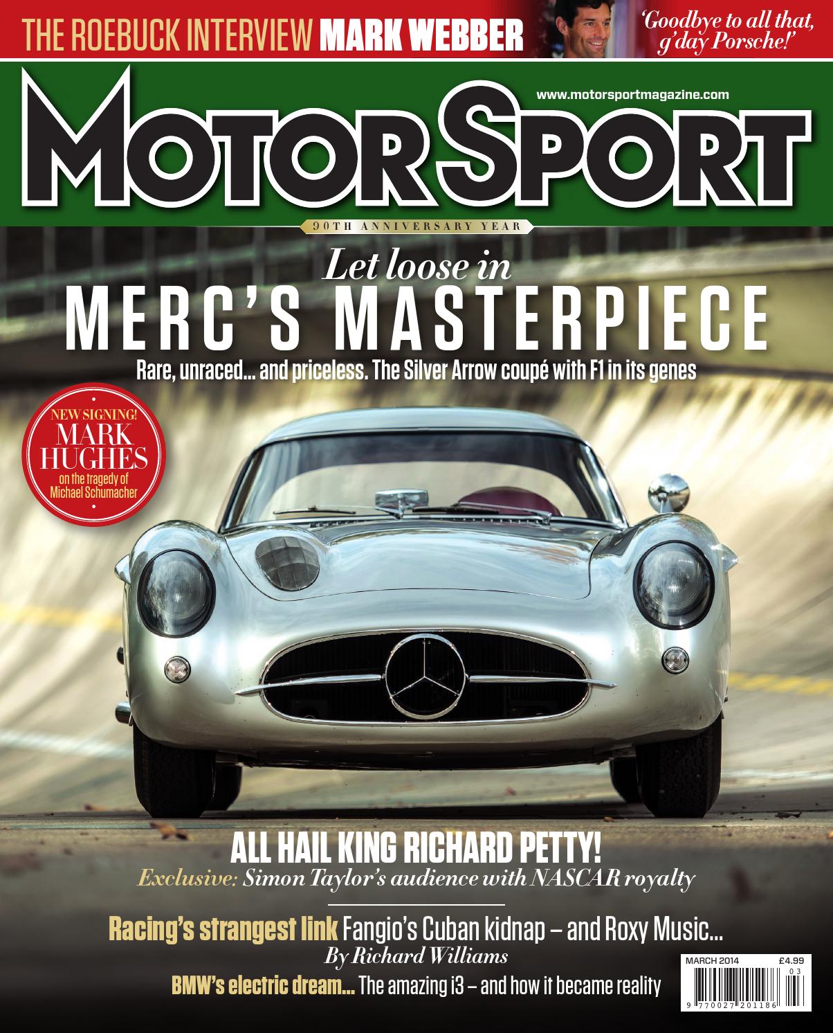 March 2014 issue of Motor Sport Magazine by Motor Sport Magazine - Issuu