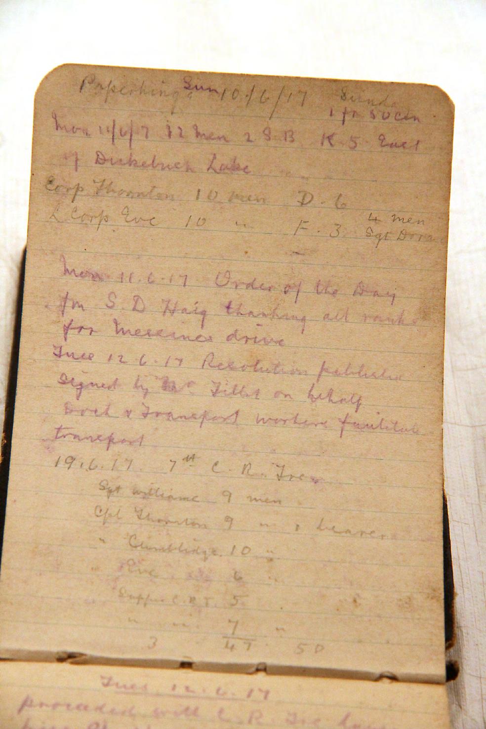 World War One Diary by Liverpool John Moores University - Issuu