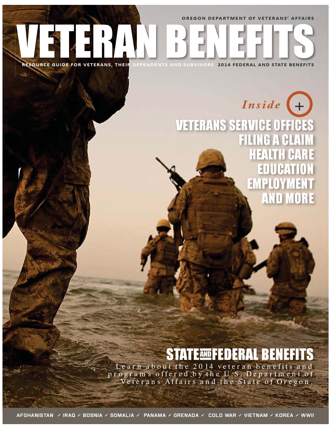 Oregon Veteran Benefit Magazine 2014 by Oregon Department of Veterans ...