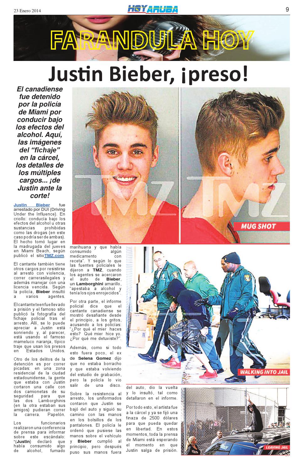 Justin Bieber En La Carcel