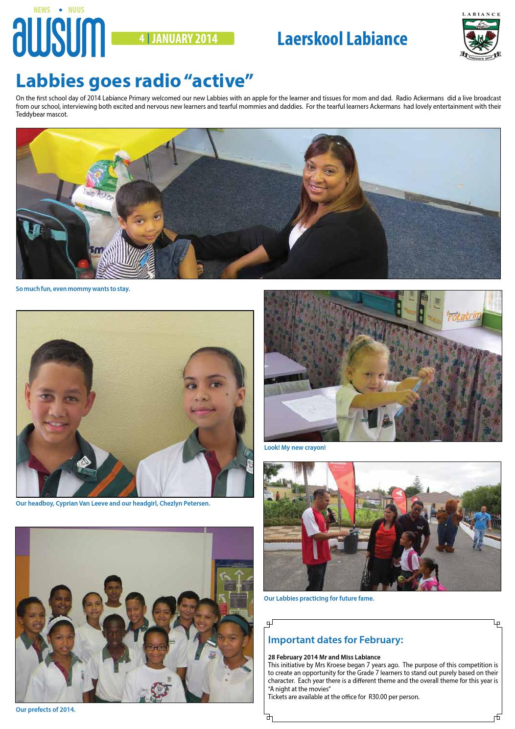 Northern Suburbs (Jan) Primary Schools by AWSUM News - Issuu