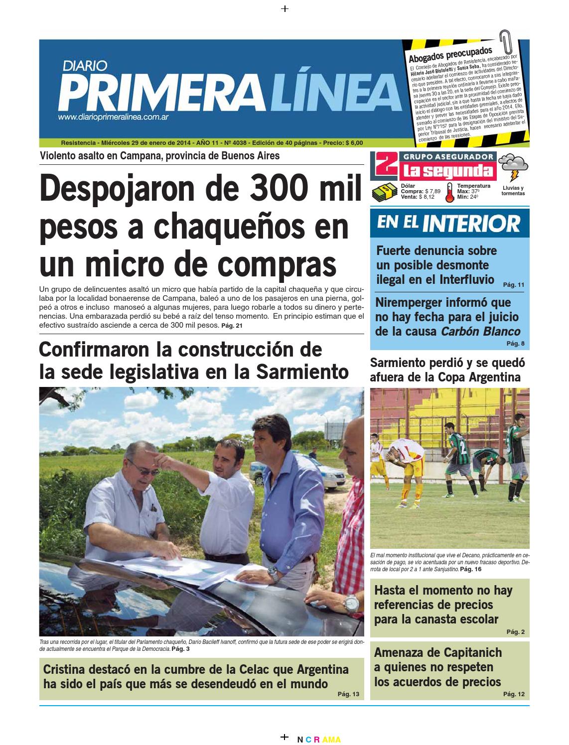Primera linea 4038 29 01 14 by Diario Primera Linea - Issuu