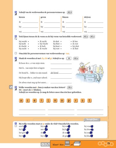Spelling in beeld 2 - Werkboek 6a blok 4 by Uitgeverij Zwijsen - Issuu