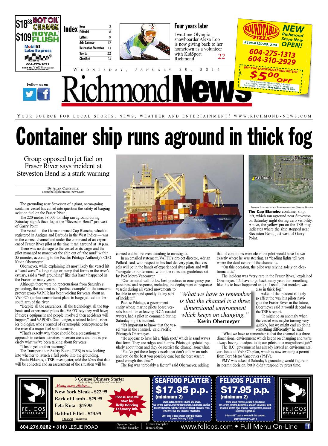 Richmond News January 29 2014 by Richmond News - Issuu