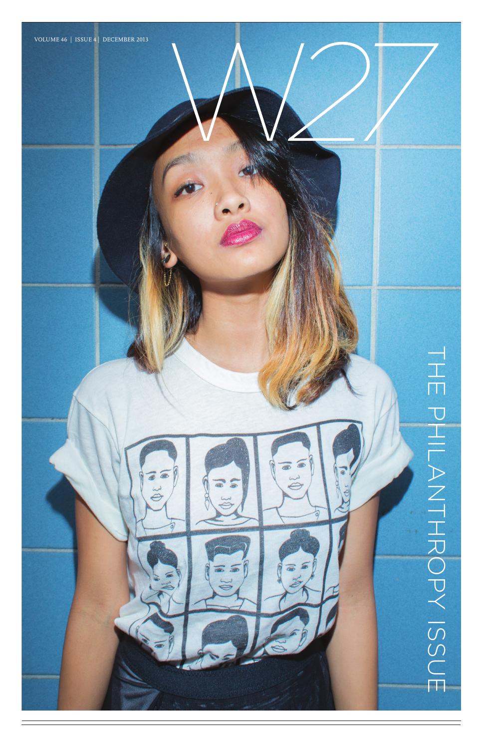 December 2013-The Philanthropy Issue by W27 Newspaper - Issuu