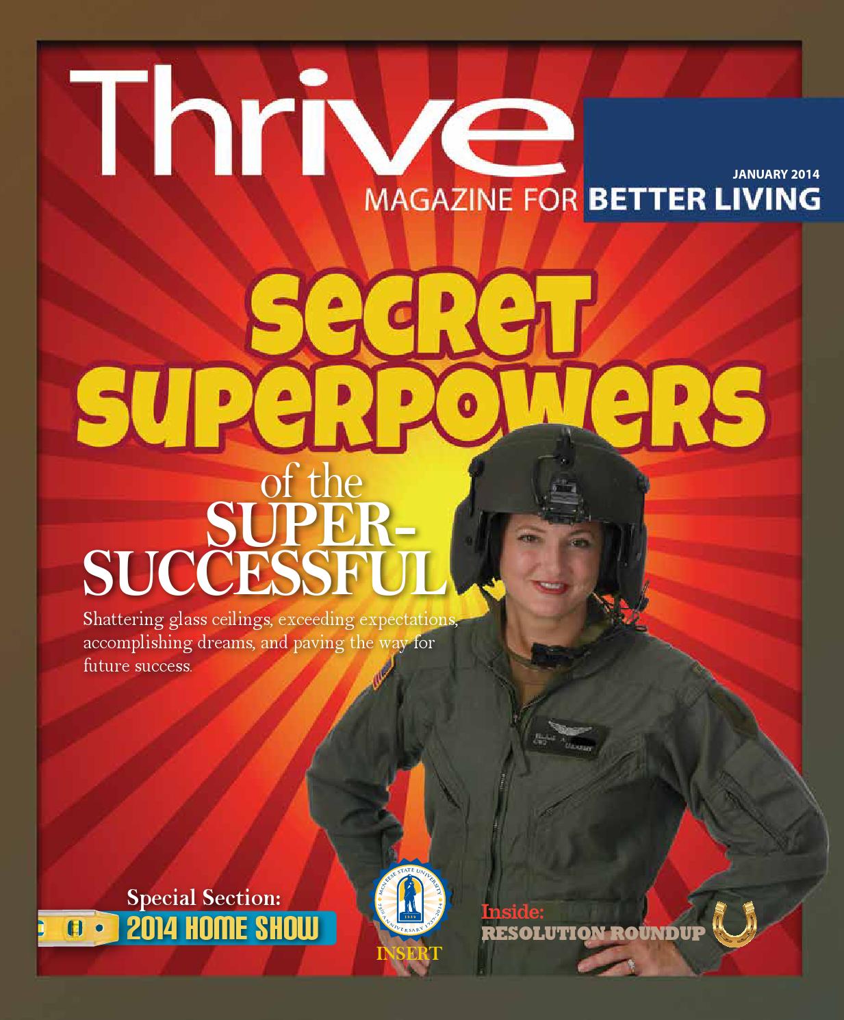 Thrive January 2014 Issue by Thrive Magazine - Issuu