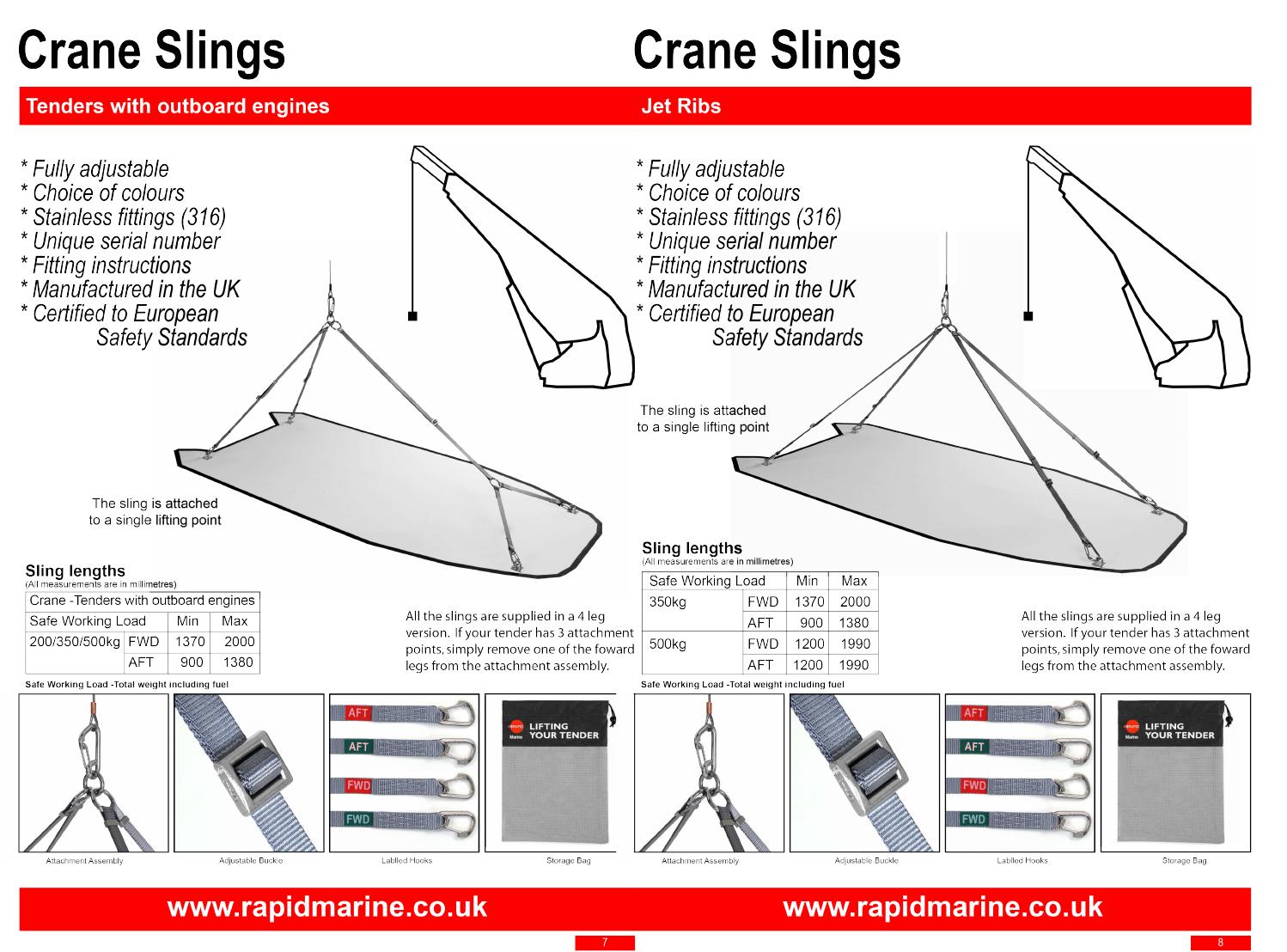 Rapid Marine Jet Slings & Crane Slings by Rapid Welding - Issuu