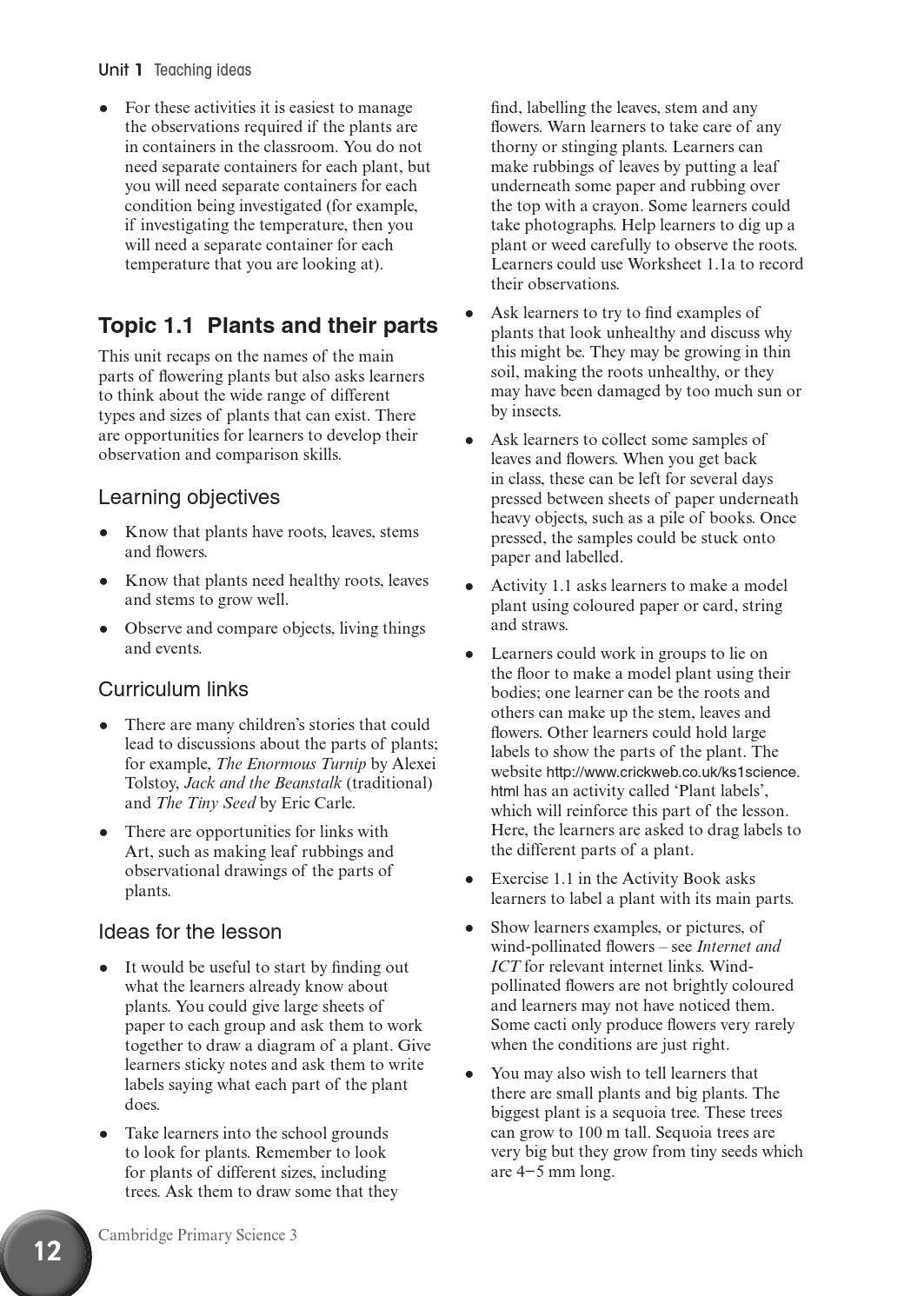 Cambridge Primary Science Teacher's Resource Book 3 with CD-ROM by ...