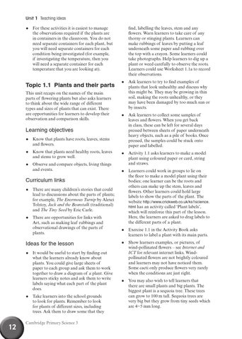 Cambridge Primary Science Teacher's Resource Book 3 with CD-ROM by ...