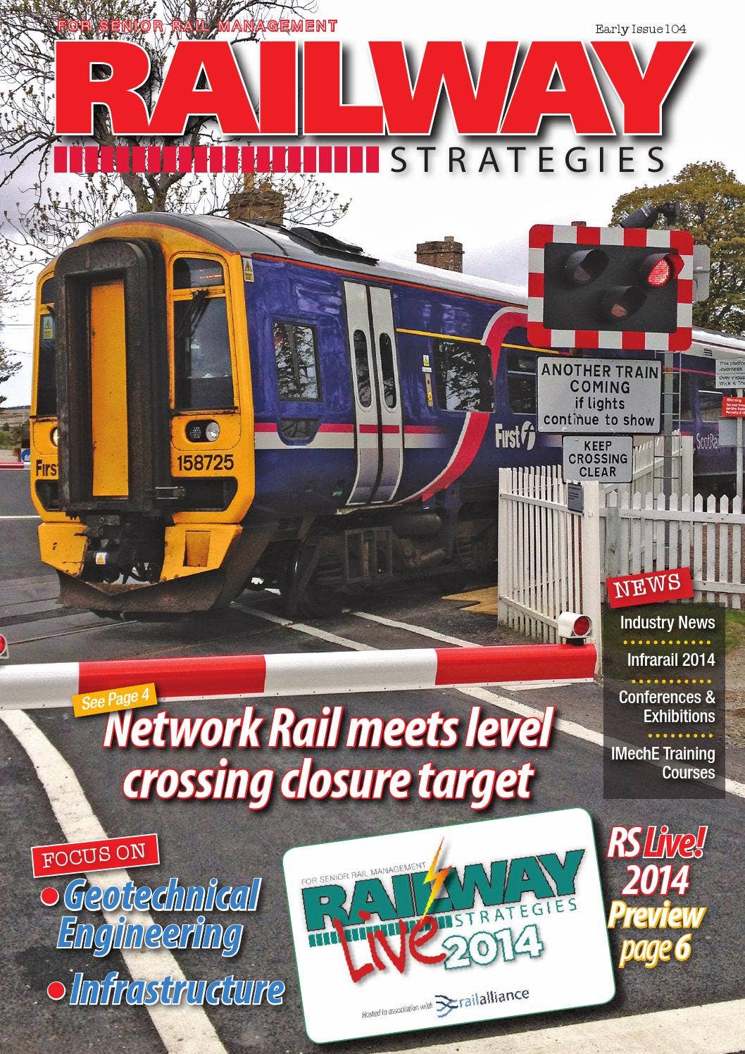 Railway Strategies Issue 104 Early Edition by Finelight Media Group - Issuu