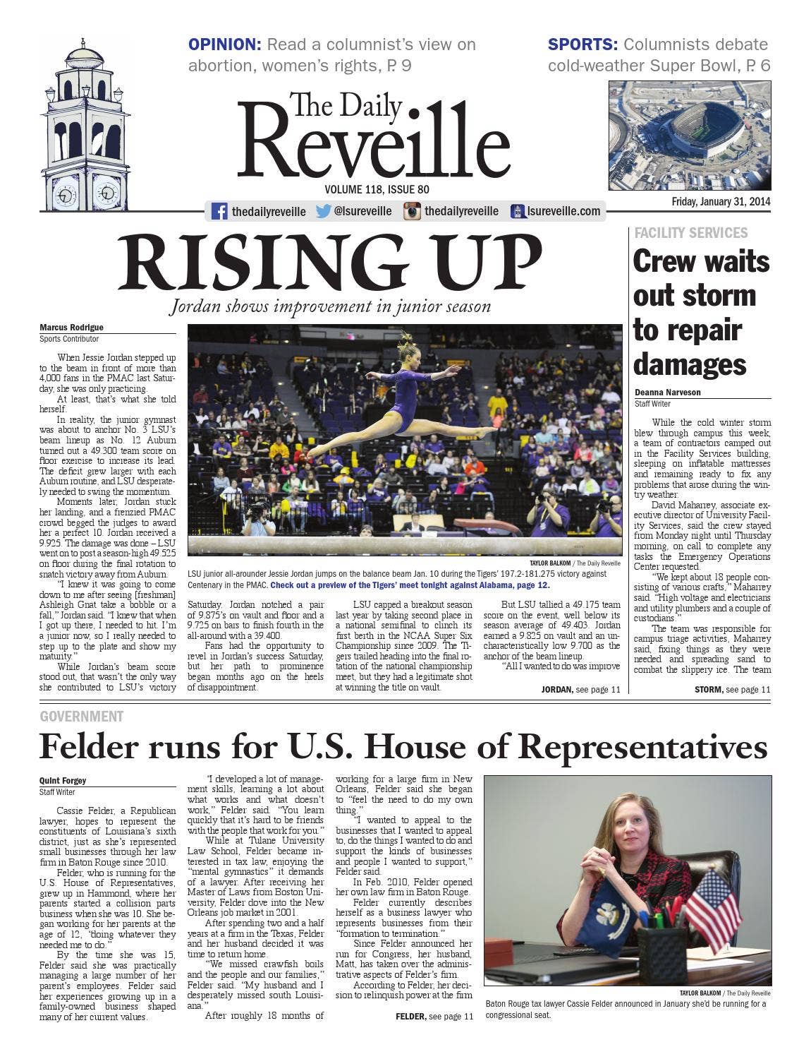 The Daily Reveille - January 31, 2014 by Reveille - Issuu