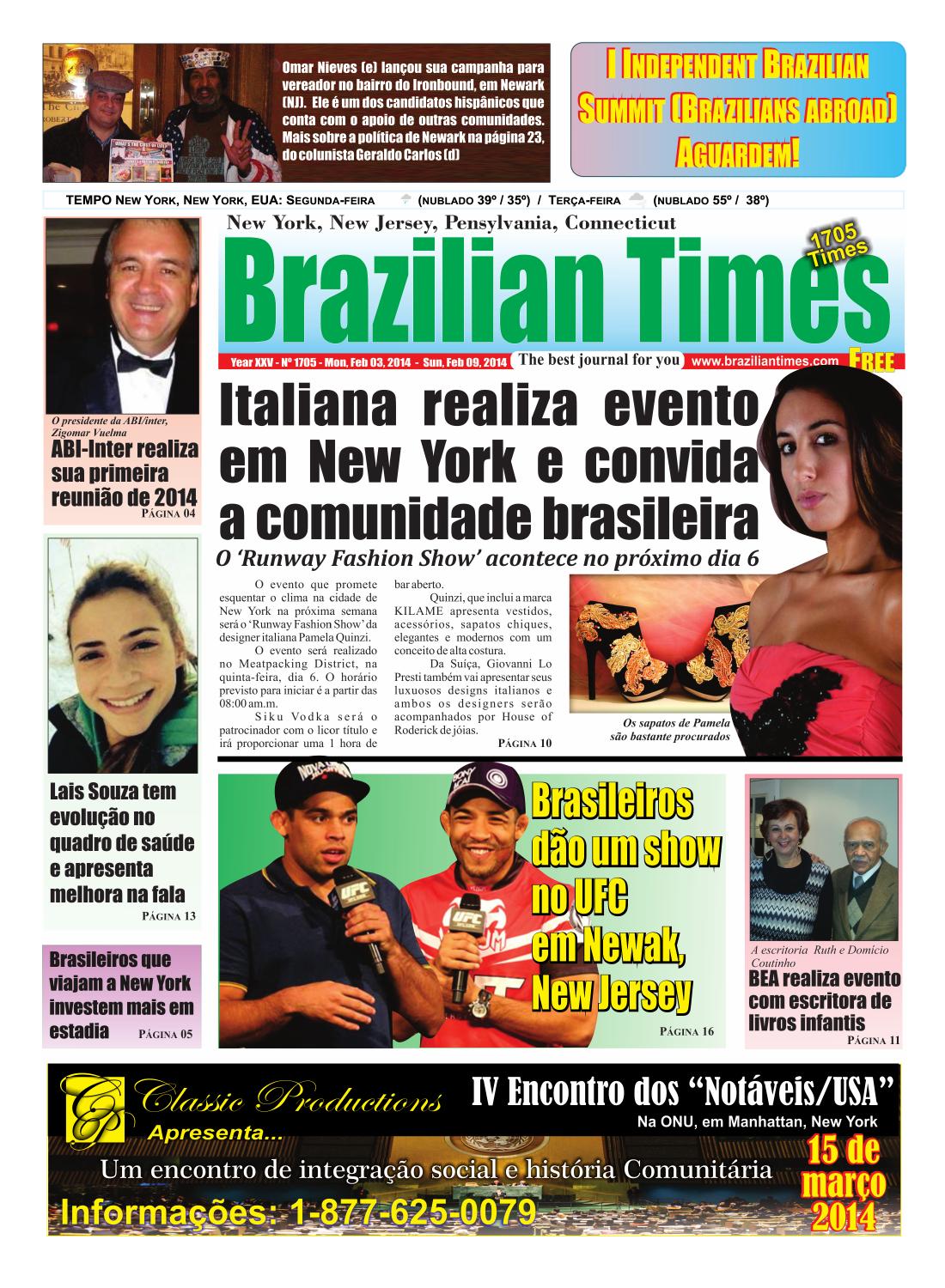 Ny 1705 by The Brazilian Times Newspaper - Issuu