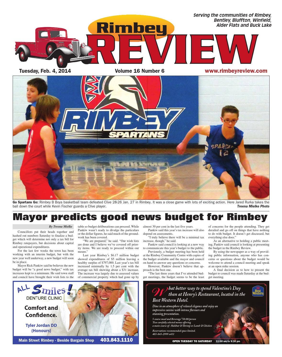 Rimbey Review, February 04, 2014 by Black Press Media Group - Issuu