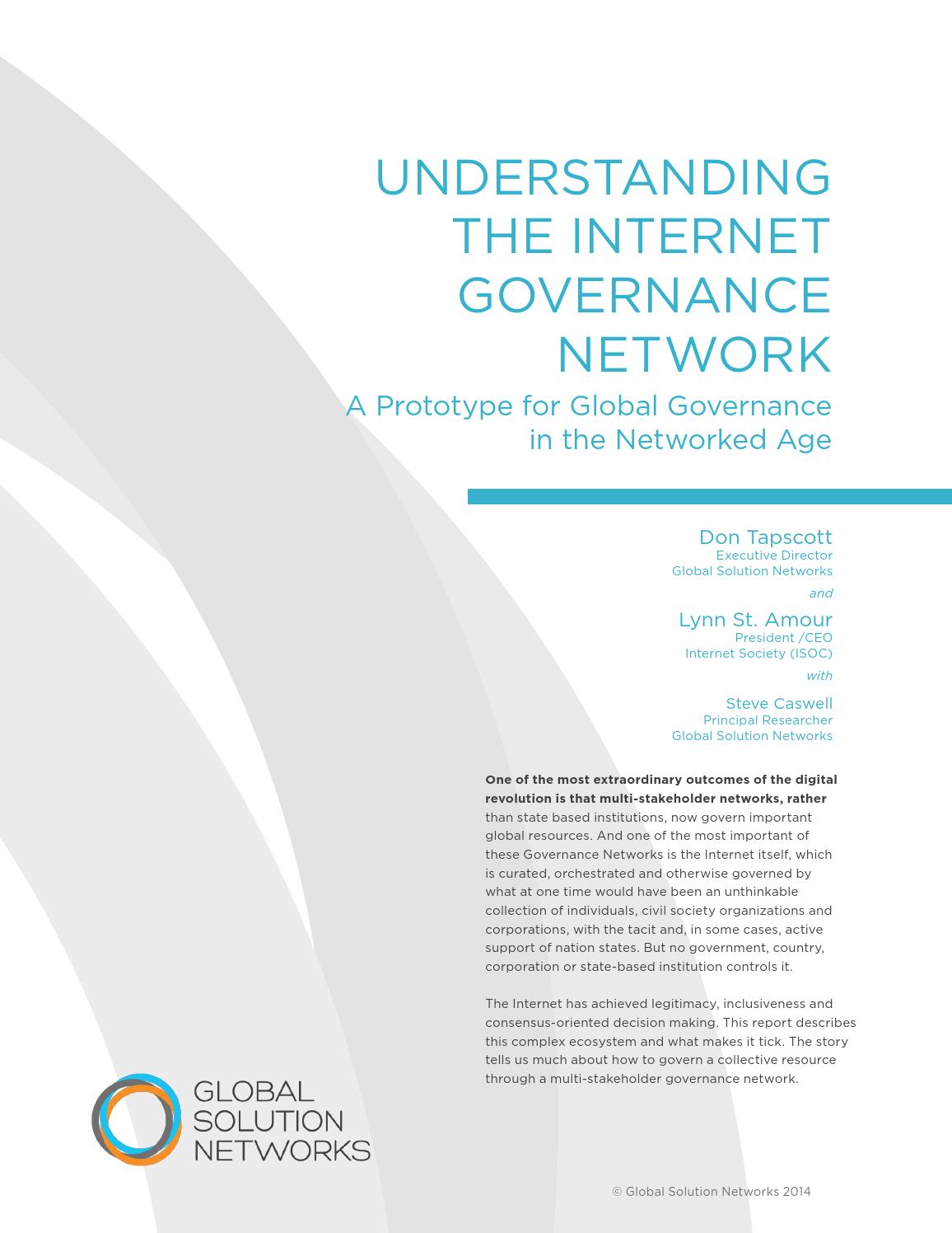 Understanding The Internet Governance Network by Global Solution ...