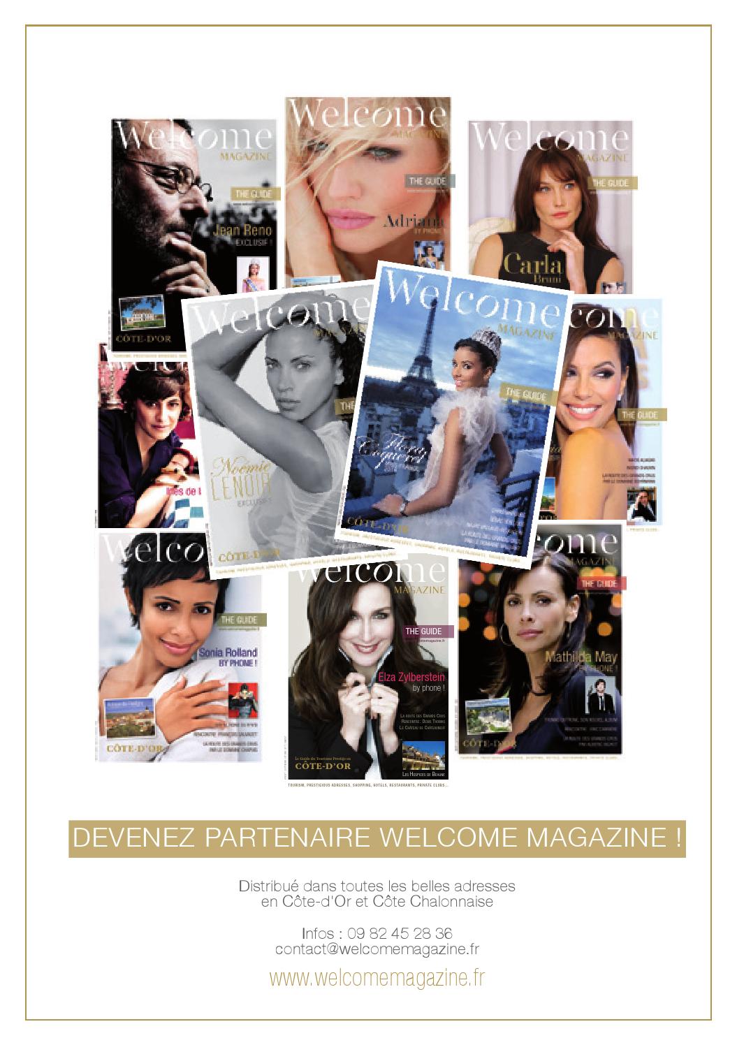 Welcome Magazine Côte d'Or n°10 by WELCOME MAGAZINE - Issuu