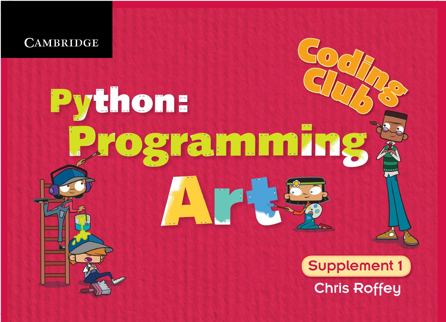 Python Programming Art (Level 1) by Cambridge International Education ...