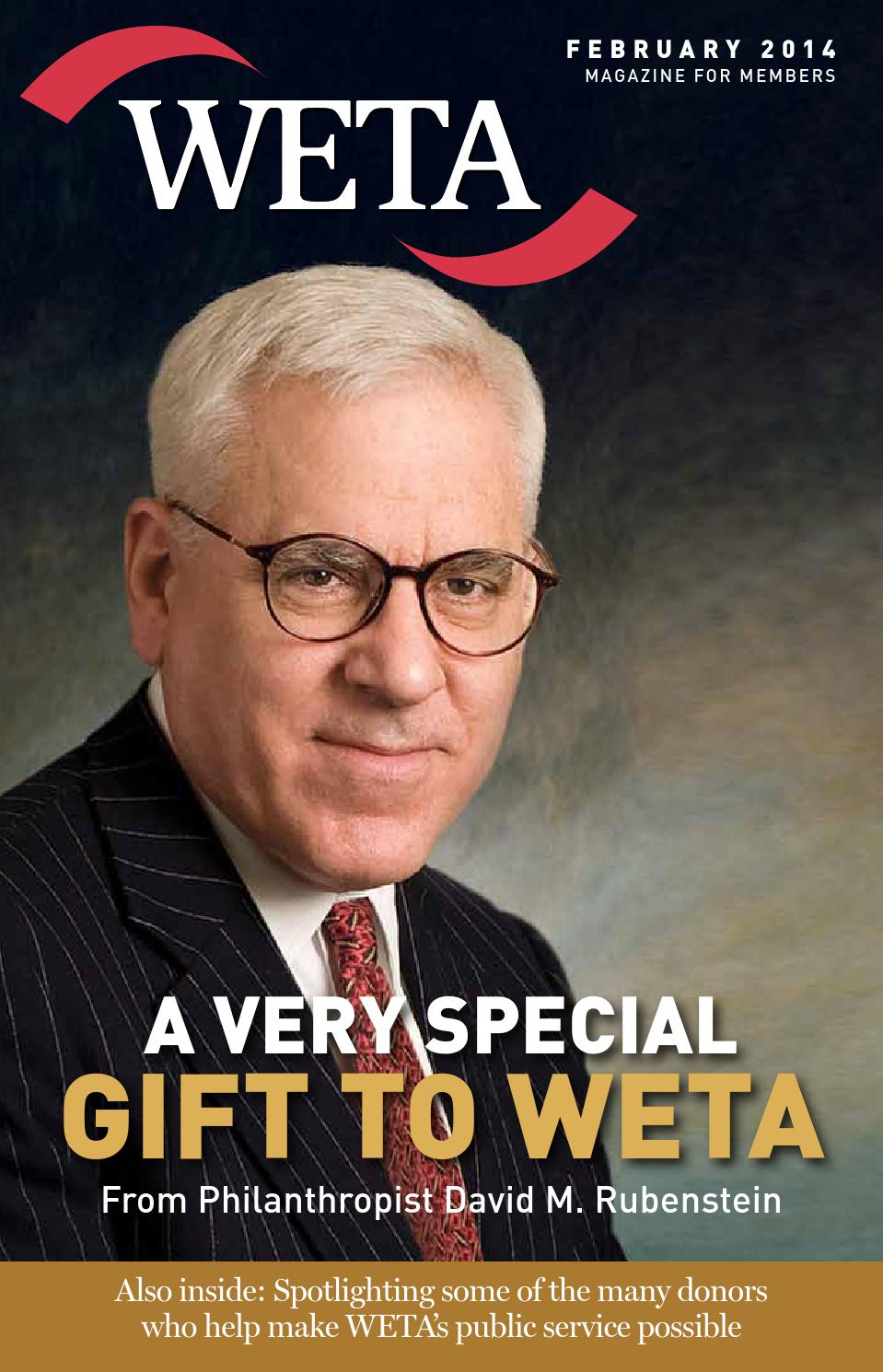 February 2014 - WETA Magazine by WETA - Issuu