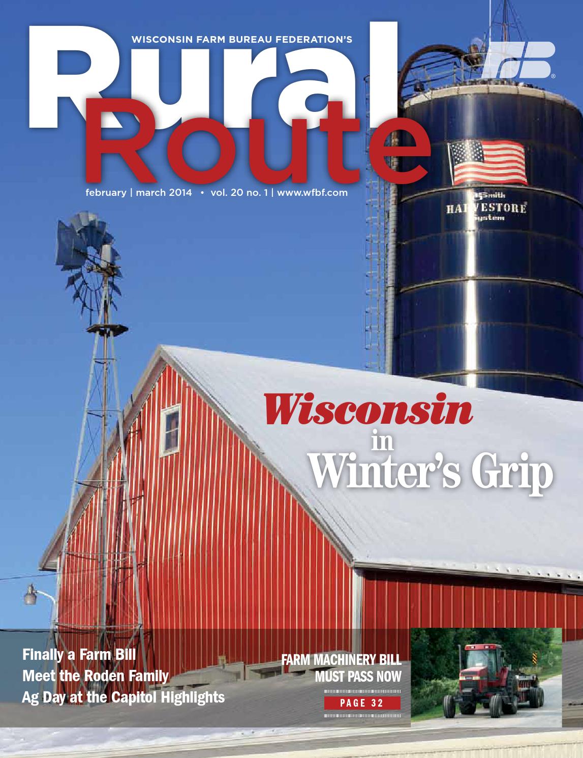 Rural Route by Wisconsin Farm Bureau Federation - Issuu