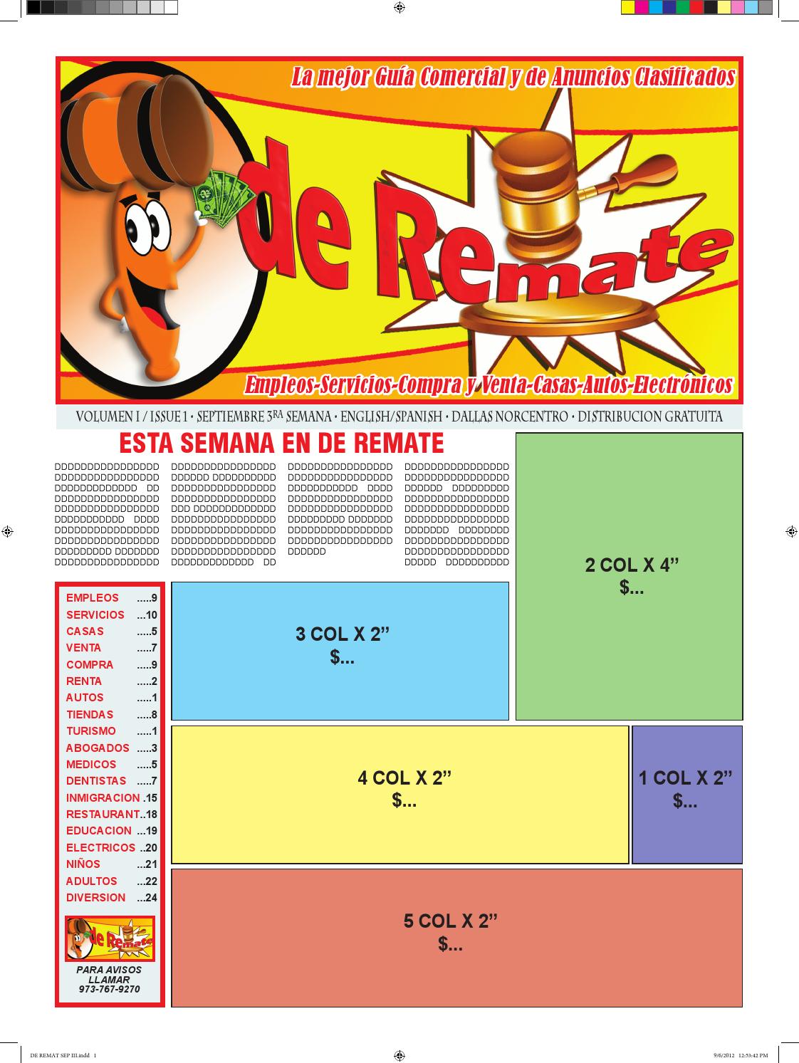 De remat cover sample by Sol Rac - Issuu