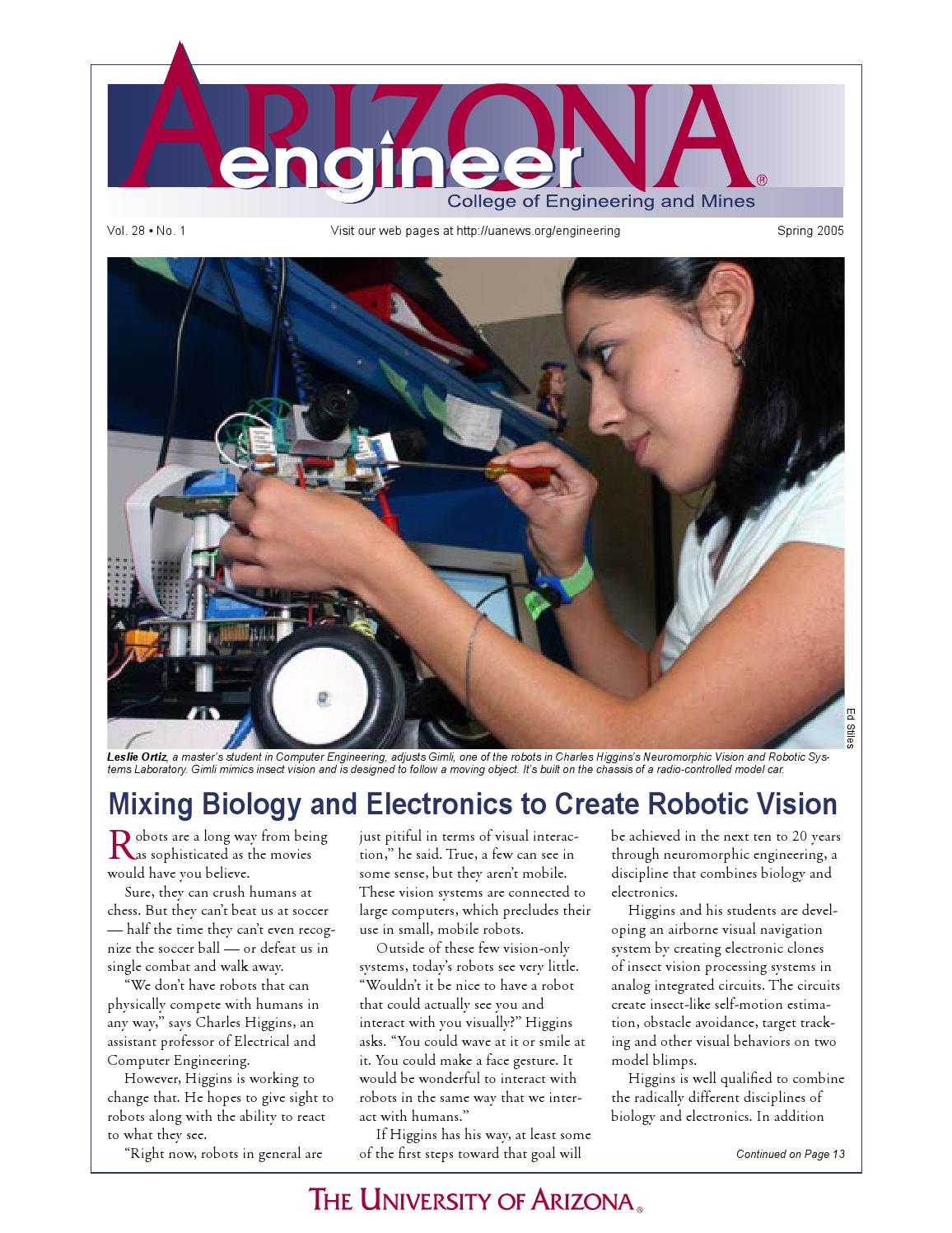 Arizona Engineer | 2005 spring edition by University of Arizona College ...