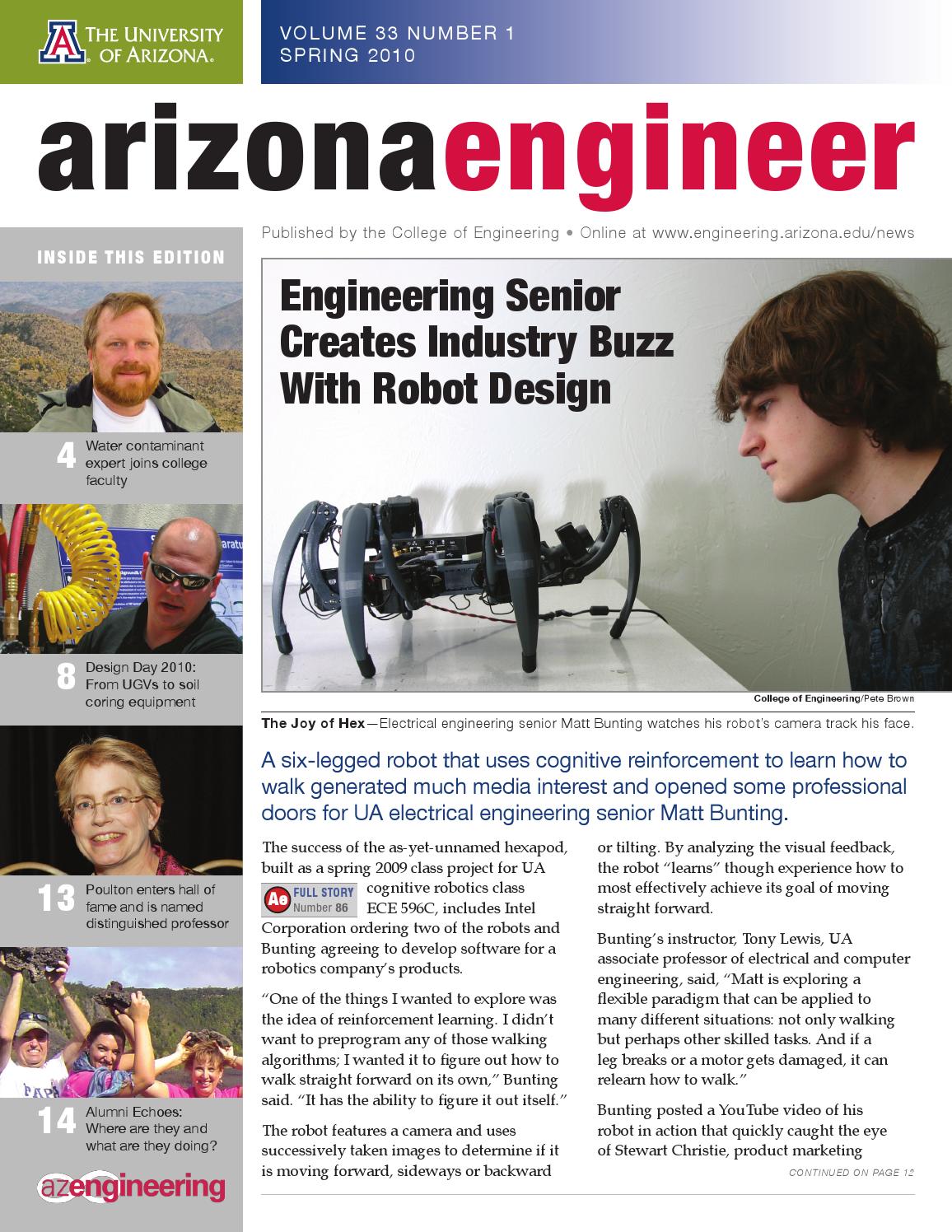 Arizona Engineer | 2010 spring edition by University of Arizona College ...