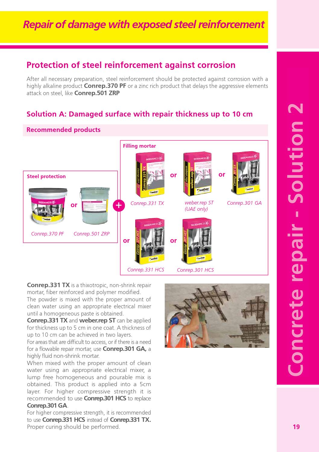 Repair & waterproofing brochure 2014 by Weber - Issuu