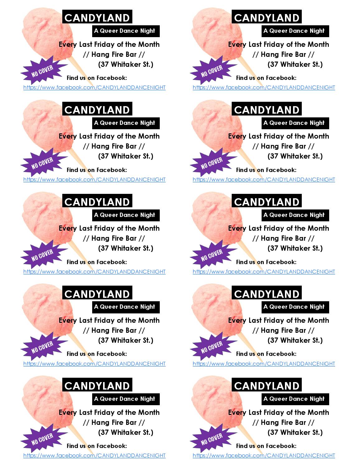 Candyland Flyer Cards by Alaina Stern - Issuu