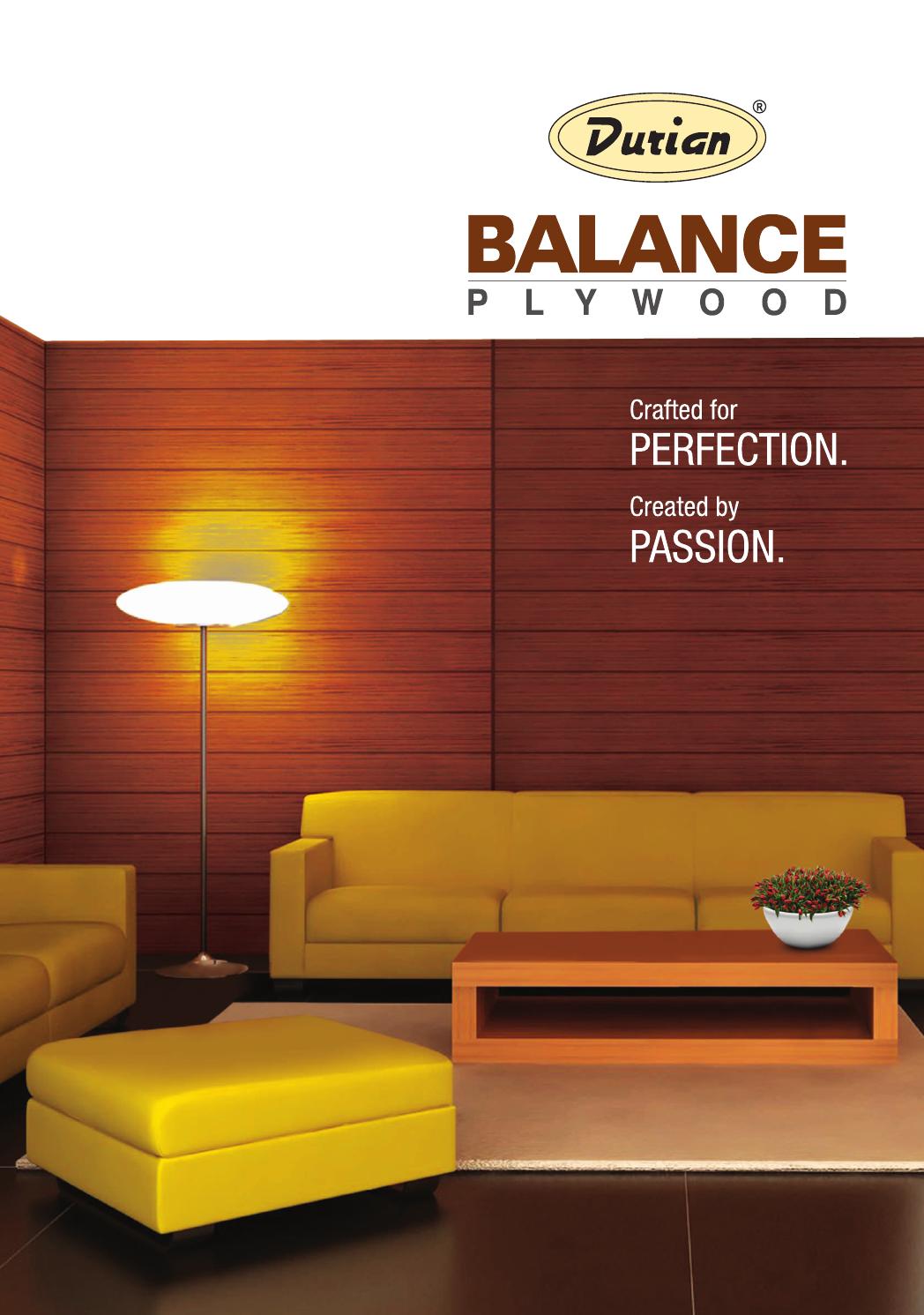 Balance Plywood Catalog by Durian Industries Ltd - Issuu