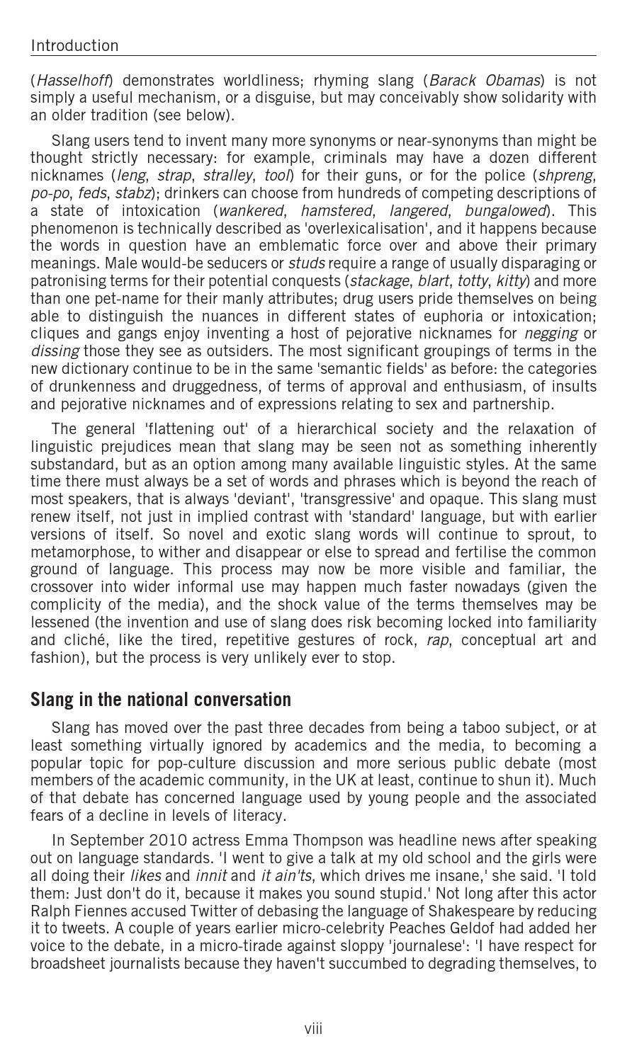 Dictionary of Contemporary Slang by Bloomsbury Publishing - Issuu