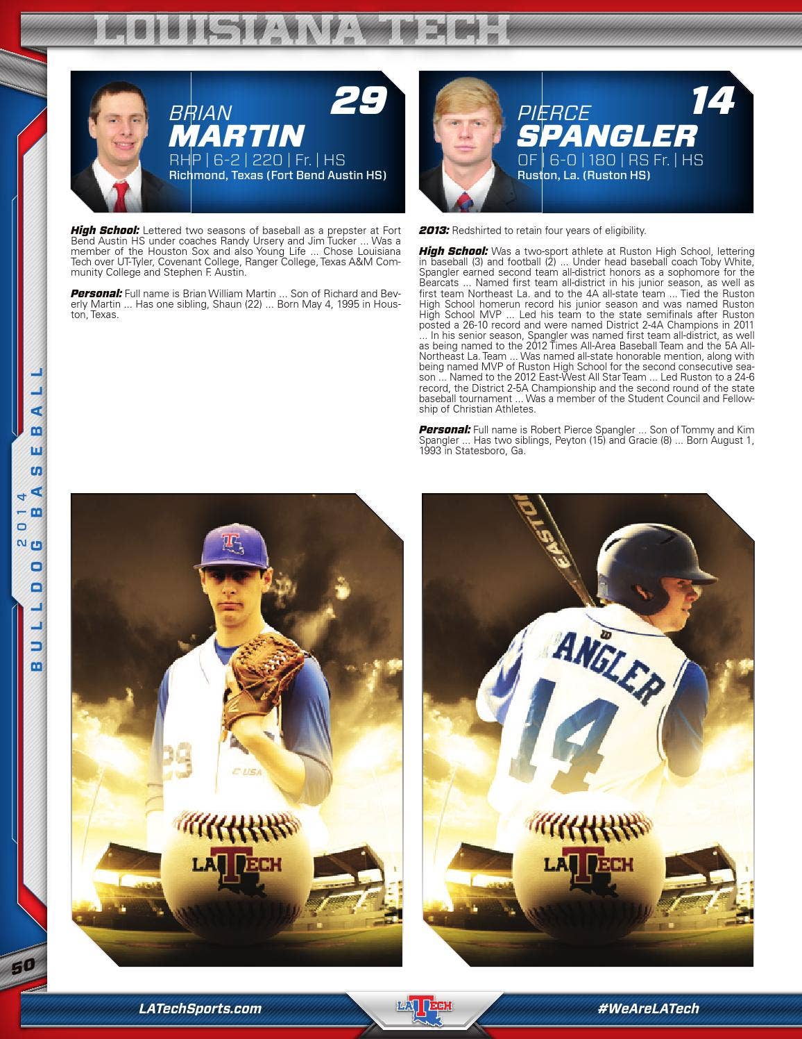 2014 Louisiana Tech Baseball Media Guide by Louisiana Tech Athletics ...