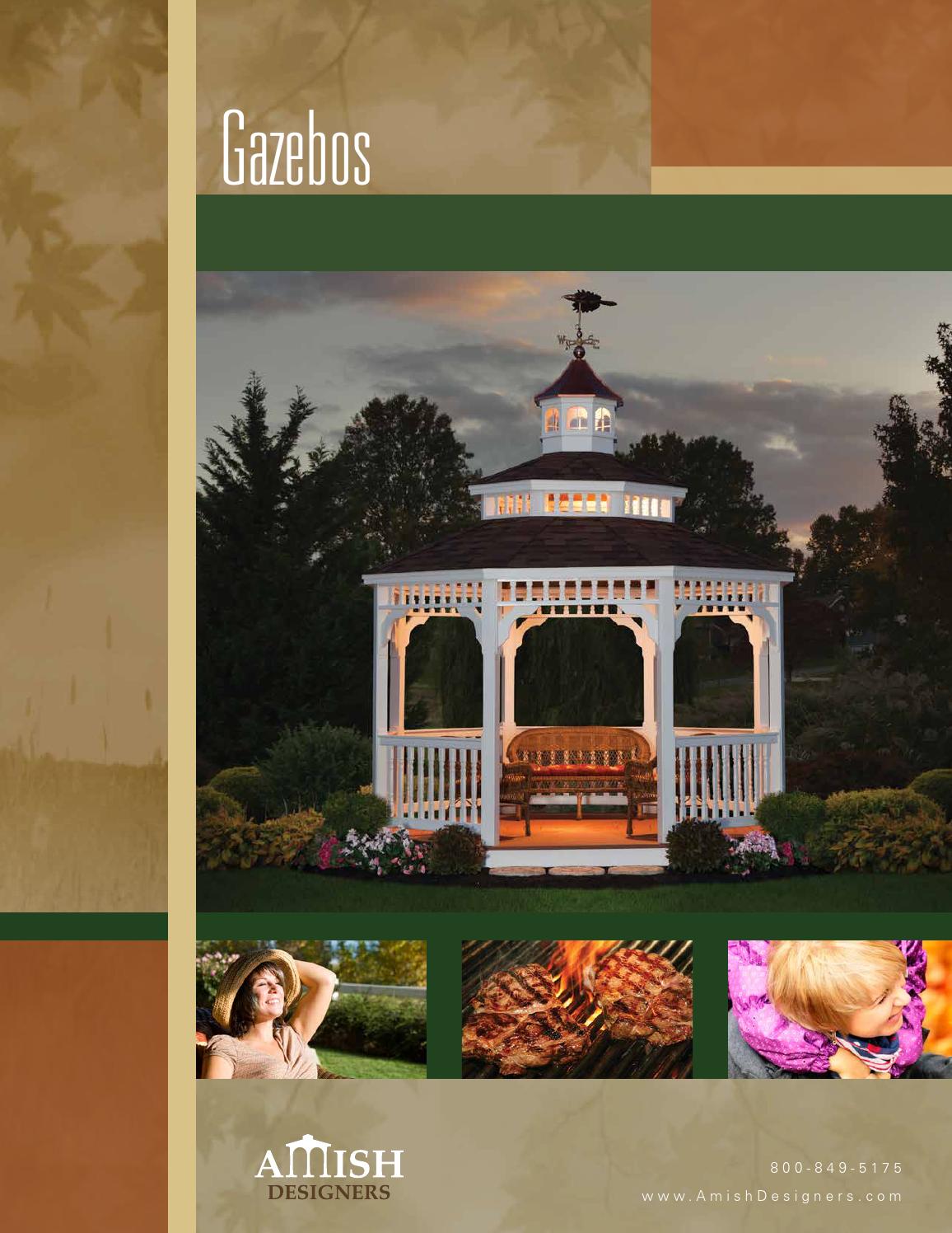 Amish Designers 2014 Gazebo Brochure by Jim Adams - Issuu