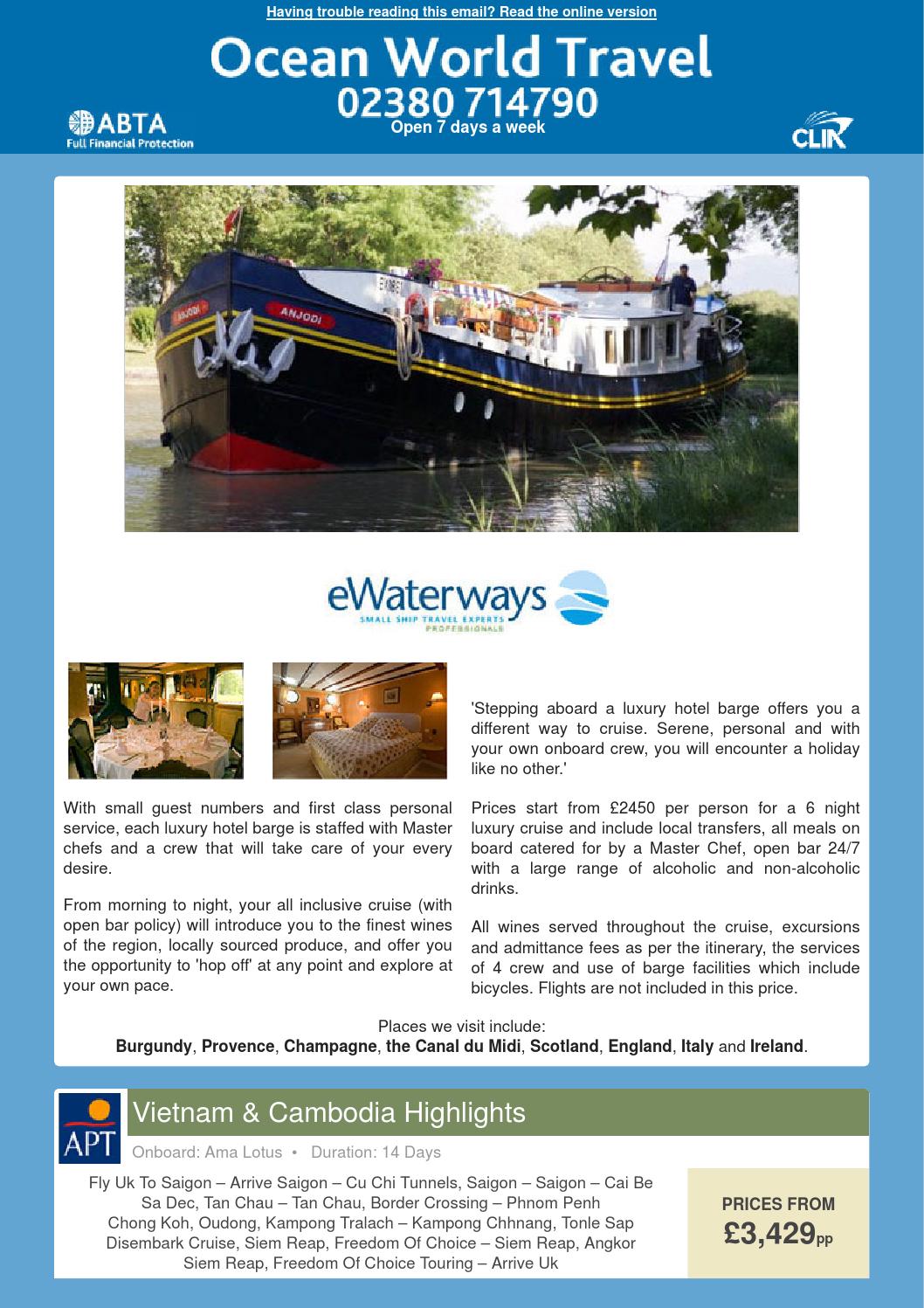 River Cruises by Ocean World Travel - Issuu