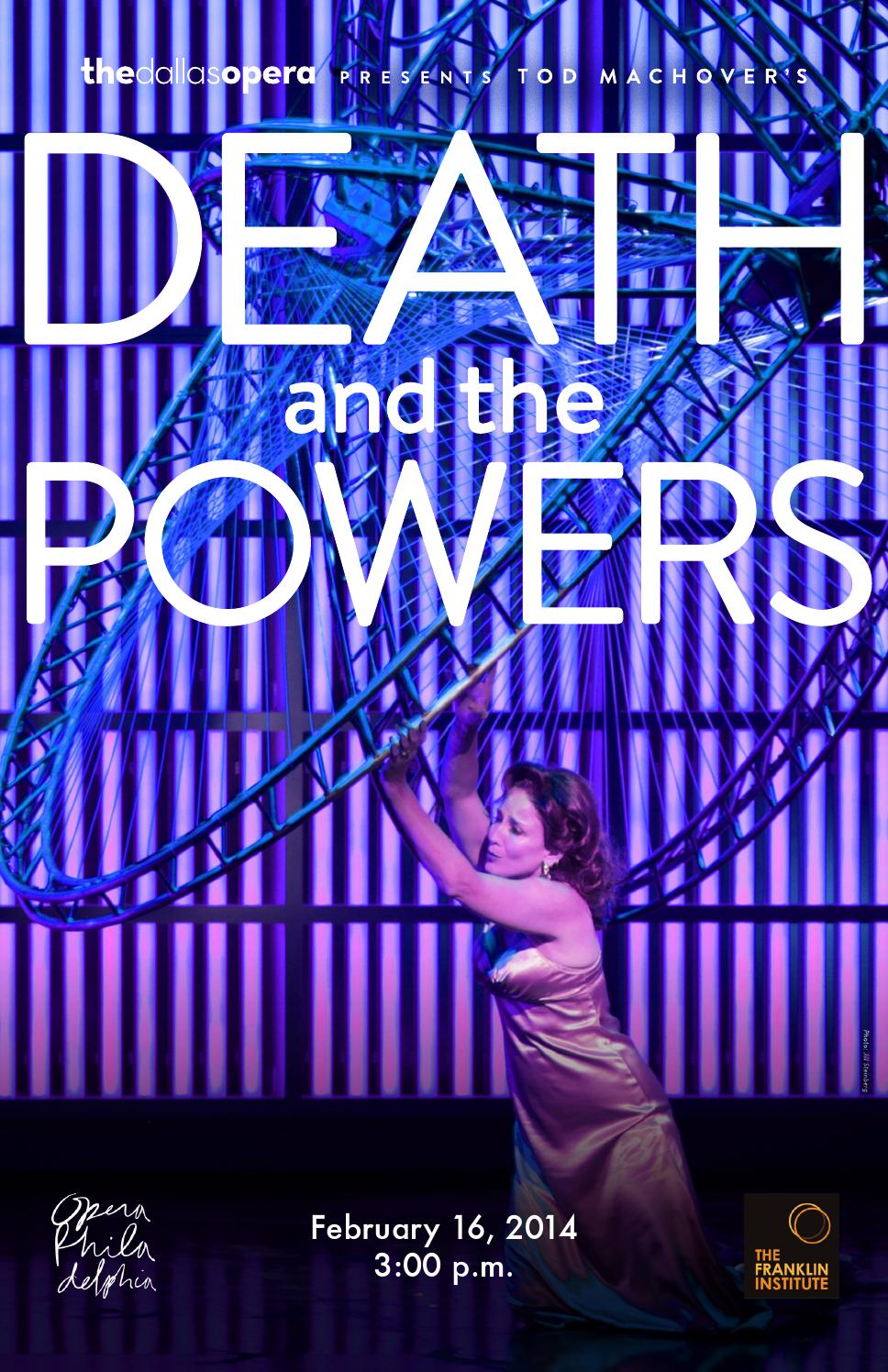 DEATH AND THE POWERS Program | Opera Philadelphia by Opera Philadelphia ...