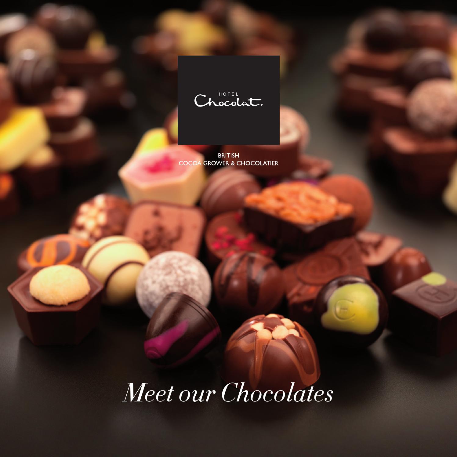 Meet our Chocolates by Hotel Chocolat - Issuu