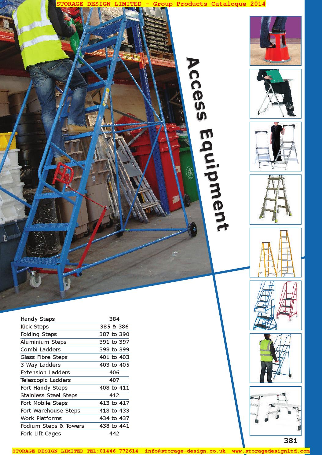 08 access equipment by Storage Design Limited - Issuu