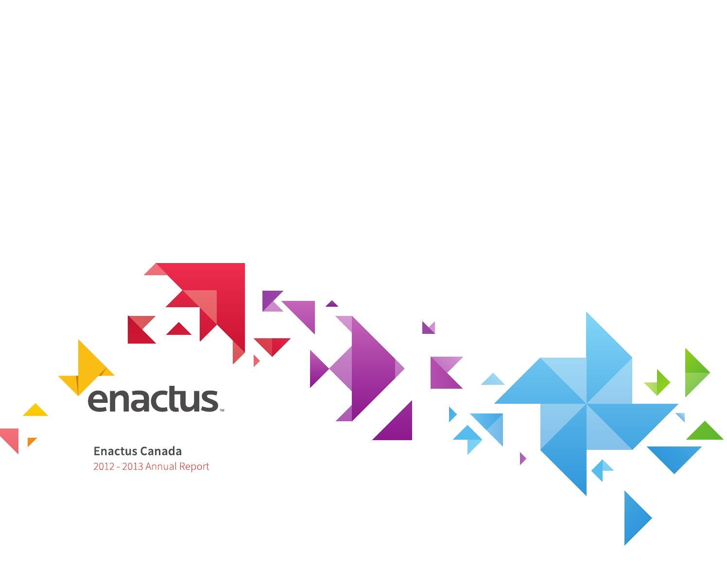 Enactus Canada - Annual Report 2013 by Enactus Canada - Issuu