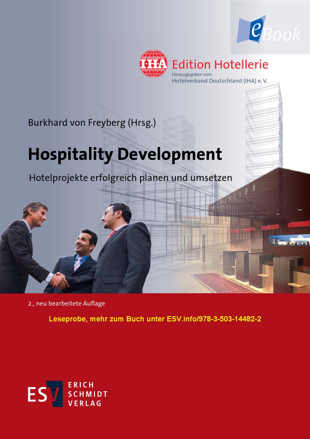 Hospitality Development – Hotelprojekte erfolgreich planen und umsetzen ...
