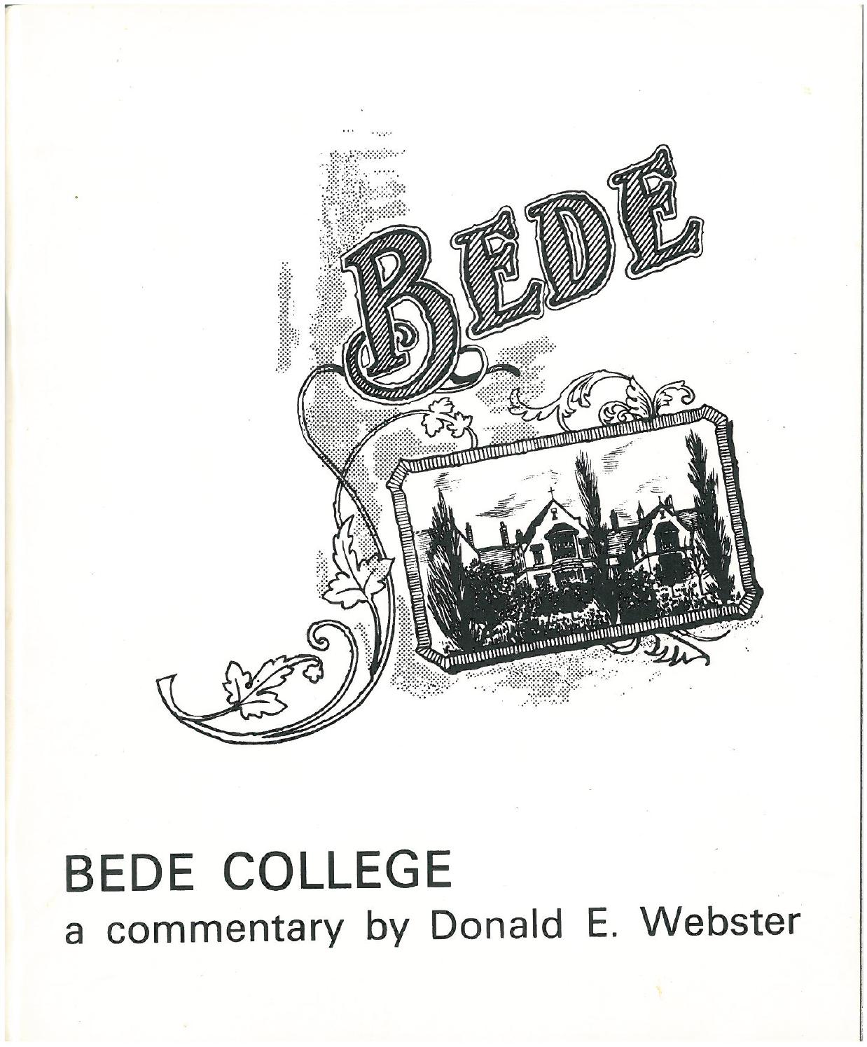 Bede College by Durham University - Issuu