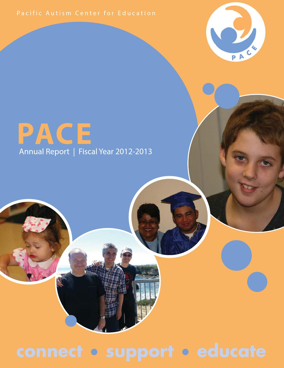 PACE 2013 Annual Report by Pacific Autism Center for Education - Issuu