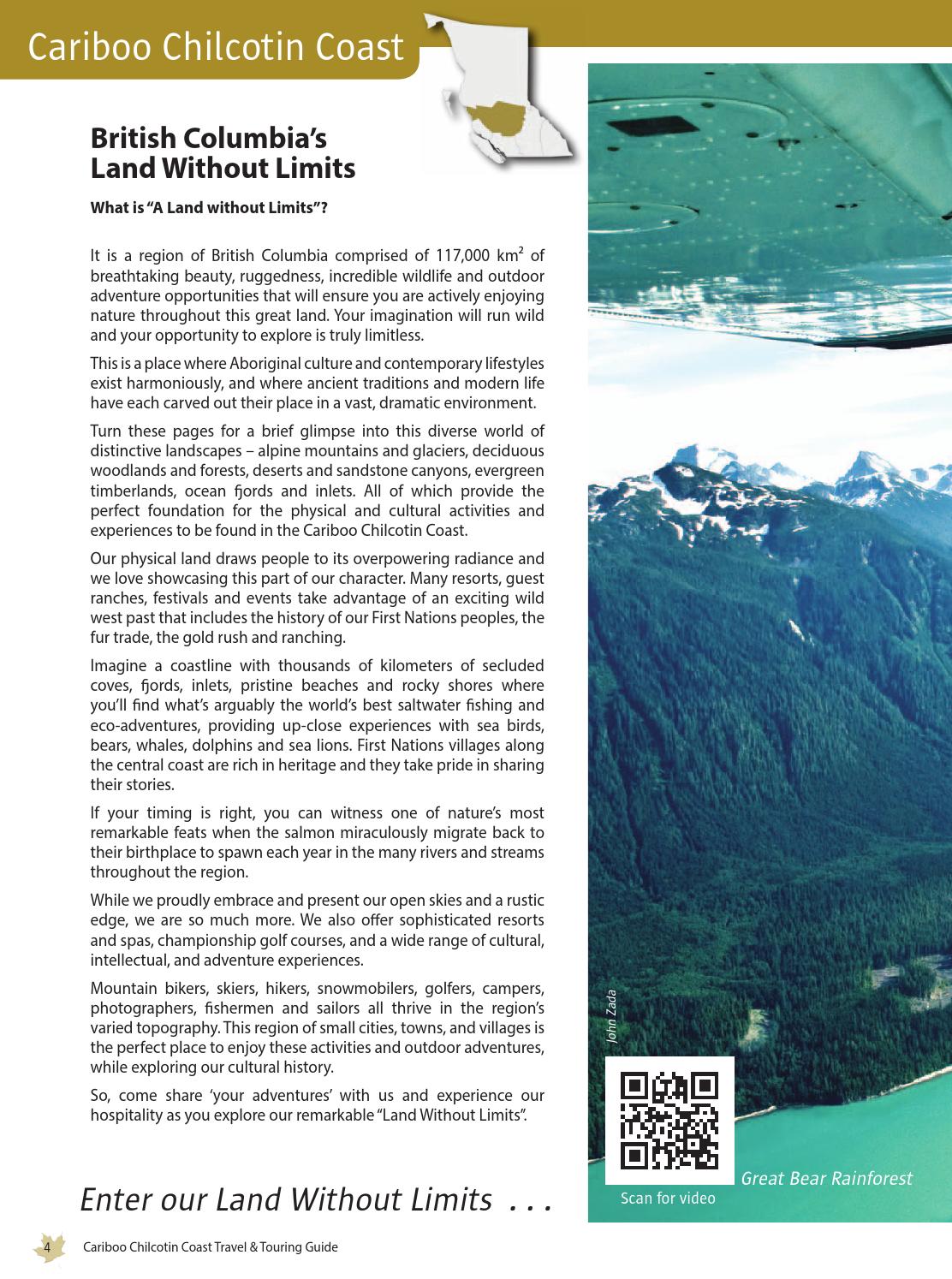 Cariboo Chilcotin Coast Region (British Columbia, Canada) - TRAVEL ...