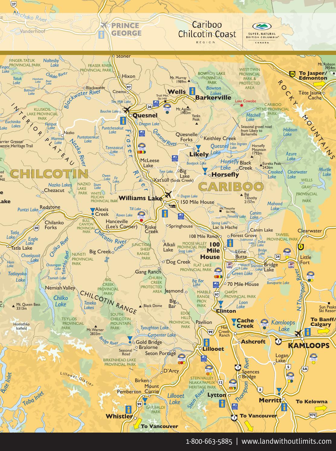 Cariboo Chilcotin Coast Region (British Columbia, Canada) - TRAVEL ...