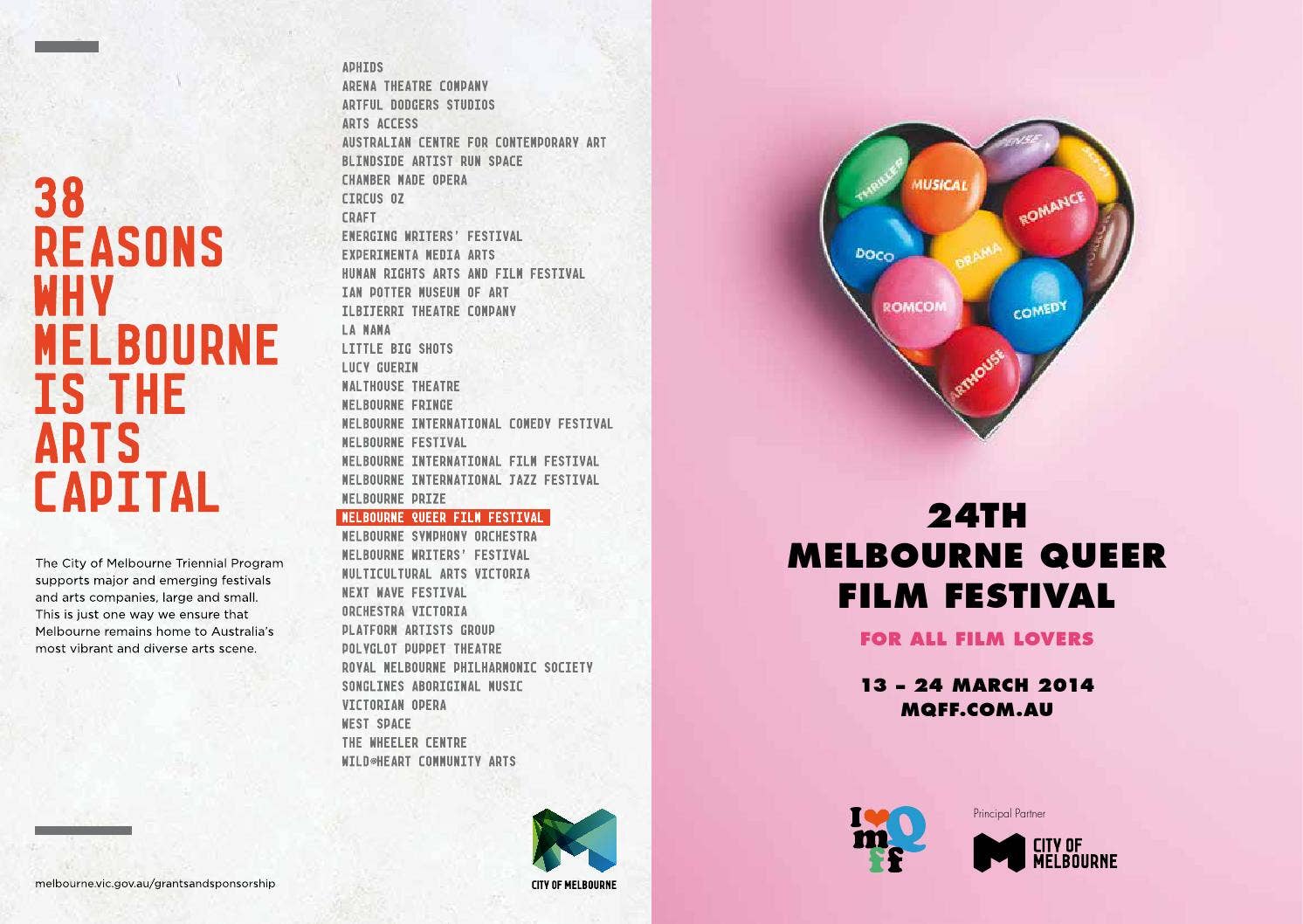 2014 MQFF Program Guide by Melbourne Queer Film Festival - Issuu