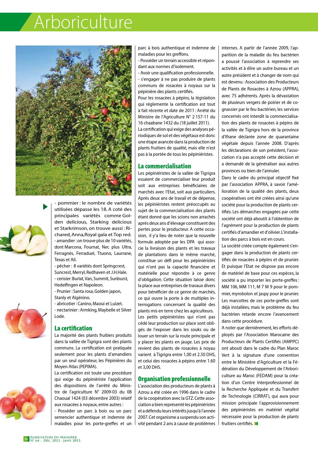 Agriculture du maghreb n°64 by AGRICULTURE du MAGHREB - Issuu