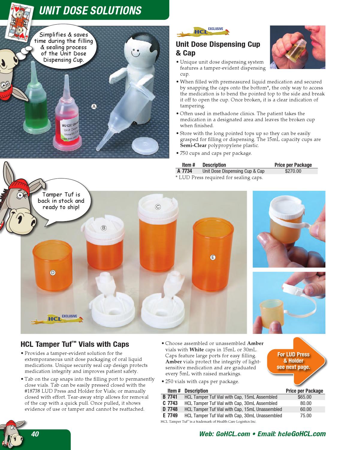 Unit Dose Catalog by Health Care Logistics - Issuu