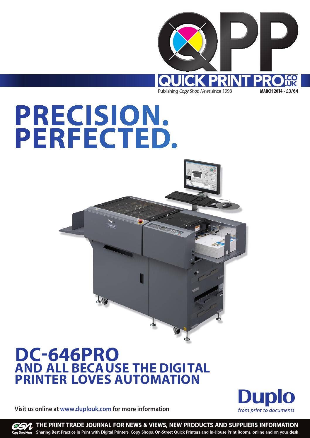 Quick Print Pro, March 2014 by The Magazine Production Company - Issuu