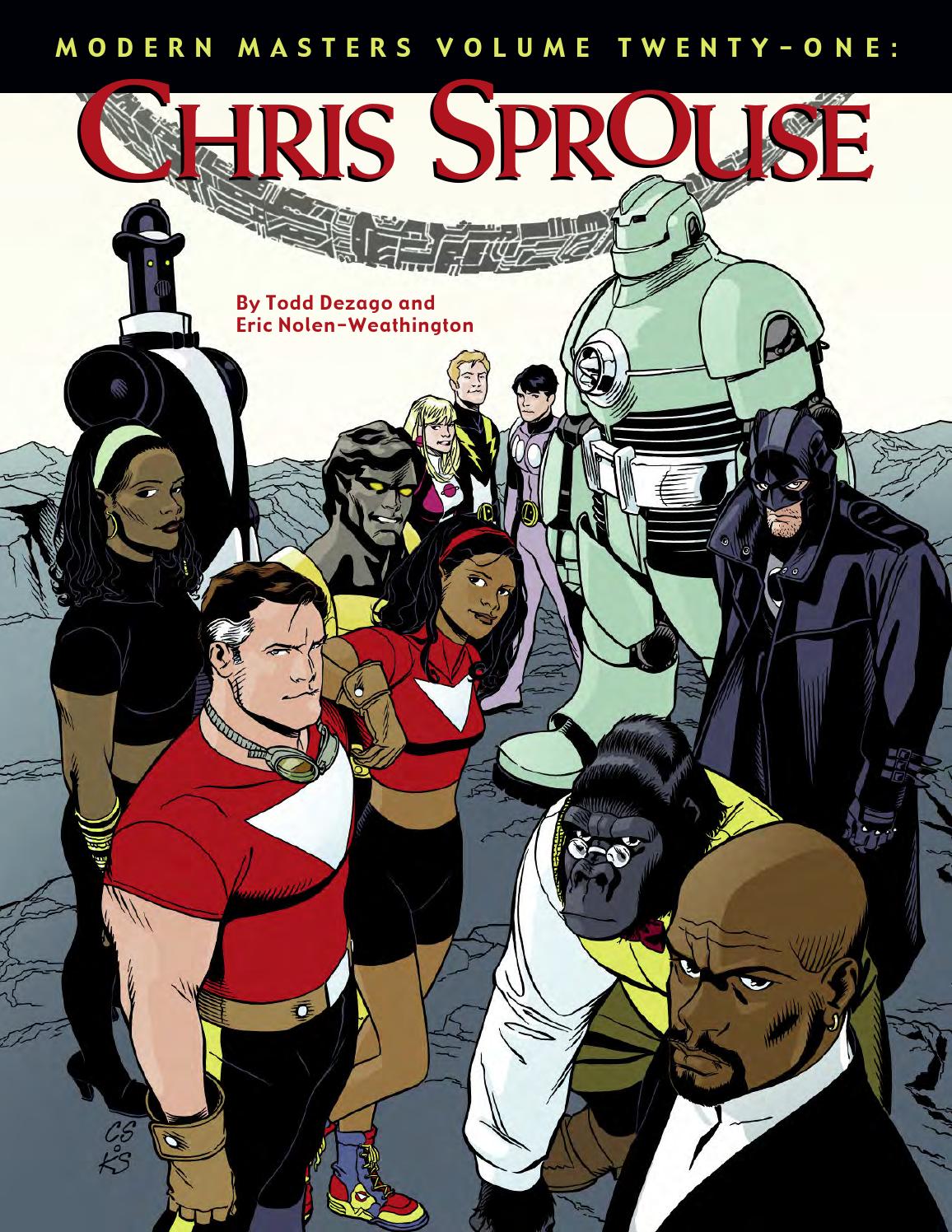 Modern Masters Volume 21: Chris Sprouse Preview by TwoMorrows ...