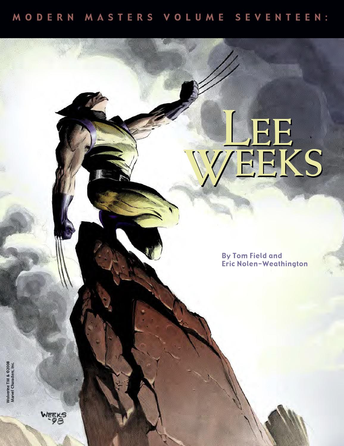 Modern Masters Volume 17: Lee Weeks Preview by TwoMorrows Publishing ...